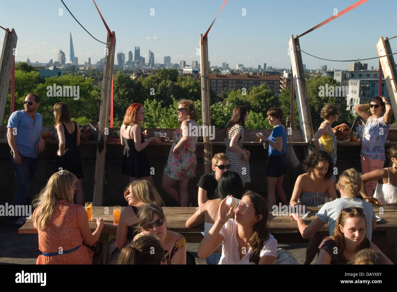Bussey rooftop bar in peckham rye hi-res stock photography and images ...