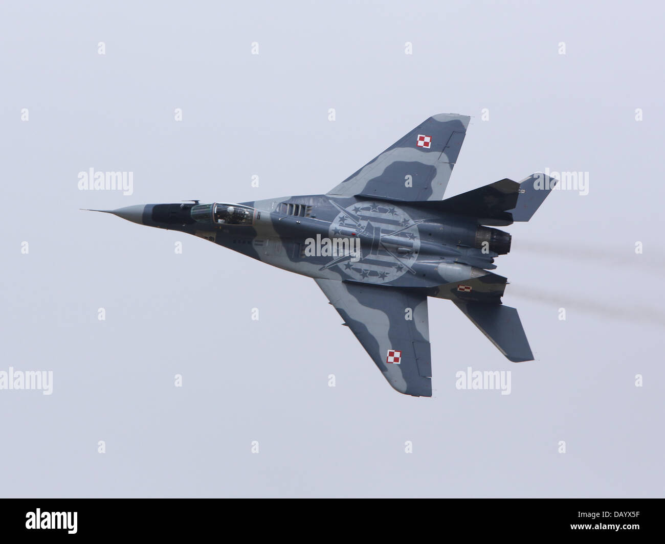 Fairford, UK. 20th July, 2013. Polish Airforce Mikoyan Mig-29 jet ...