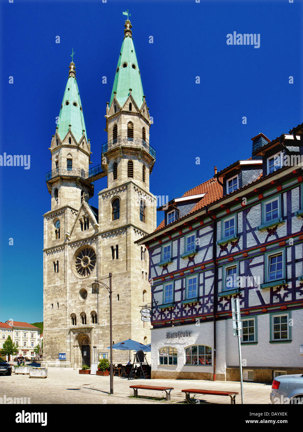 City Church, Meiningen, Thuringia, Germany Stock Photo - Alamy