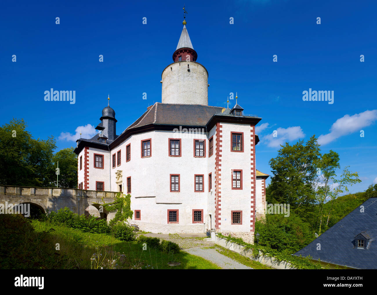 Posterstein castle in the Upper Sprottental, district of Altenburg ...