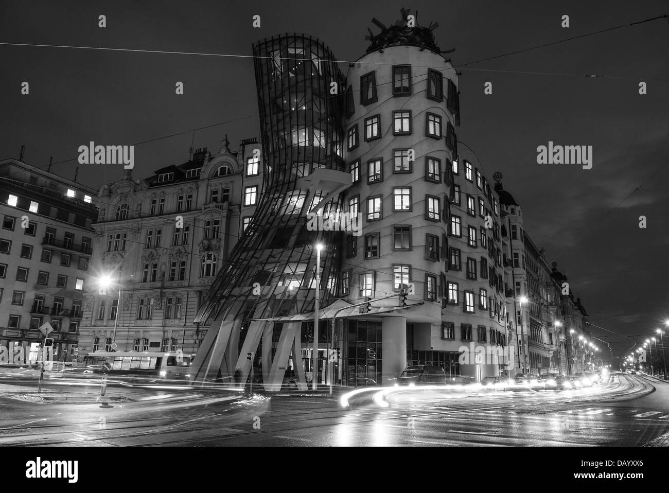 Gehry house Black and White Stock Photos & Images - Alamy