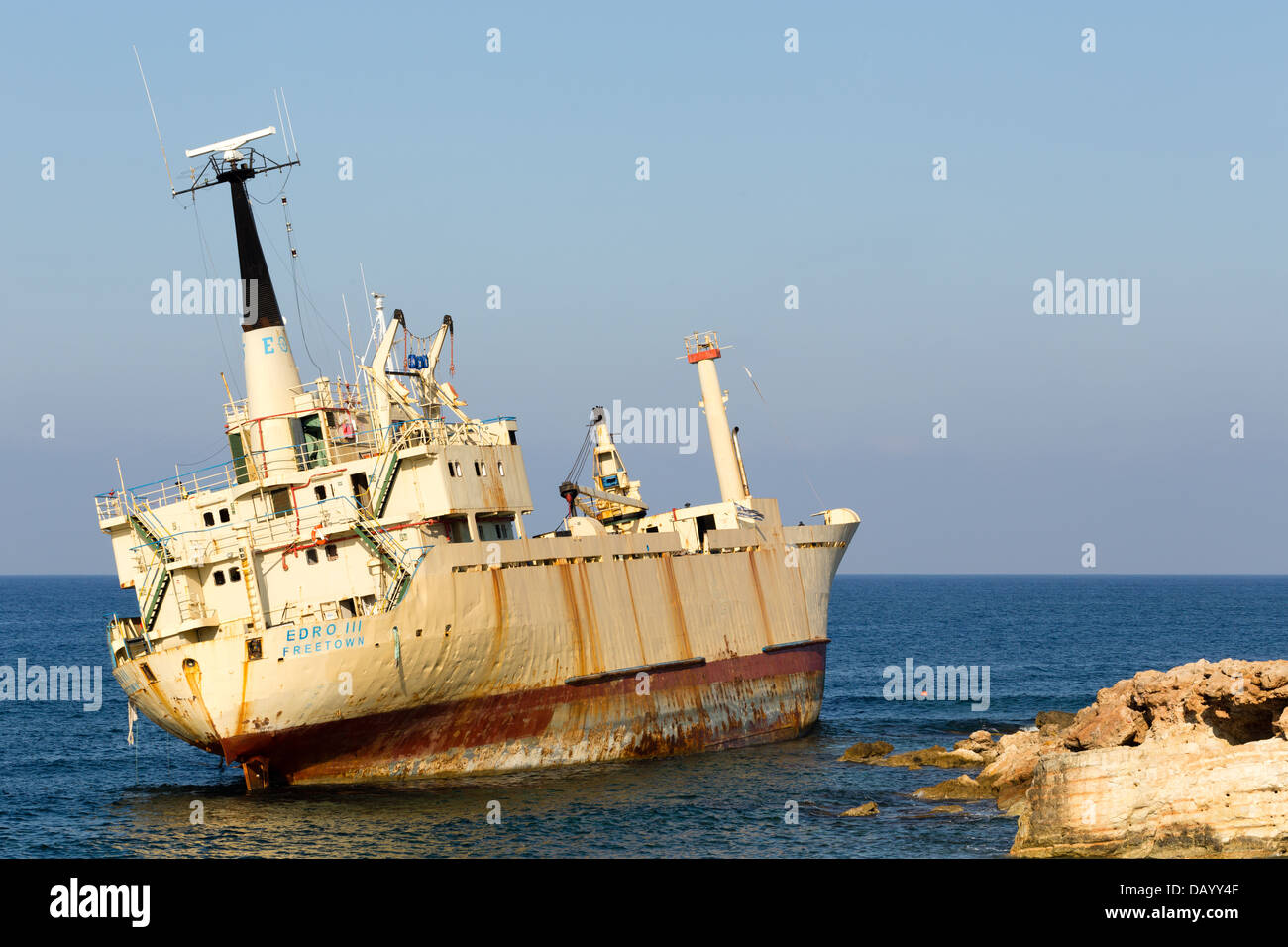 Edro iii shipwreck hi-res stock photography and images - Alamy