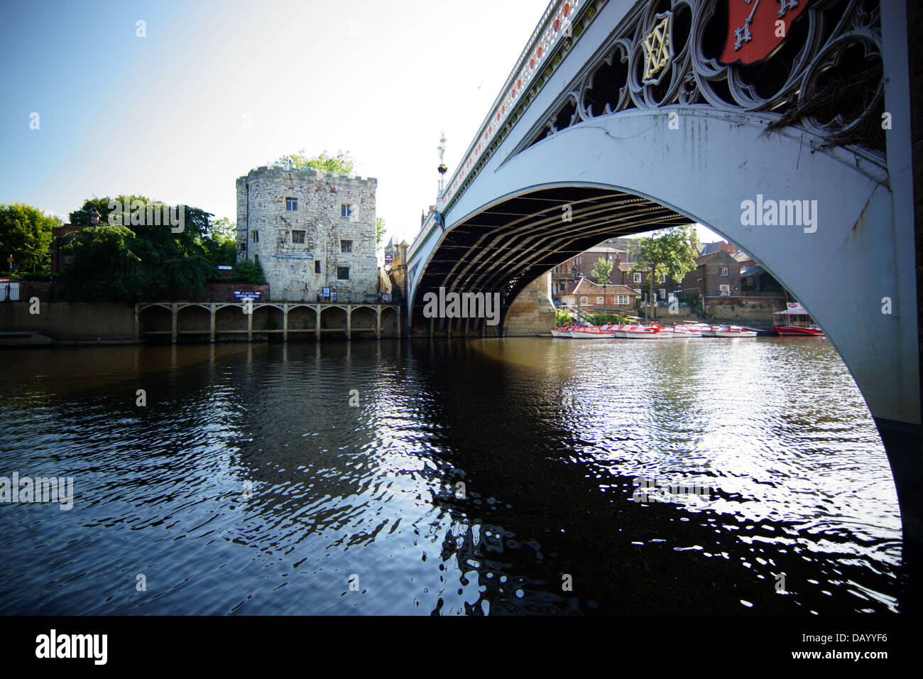 Lendal Bridge in York UK Stock Photo - Alamy