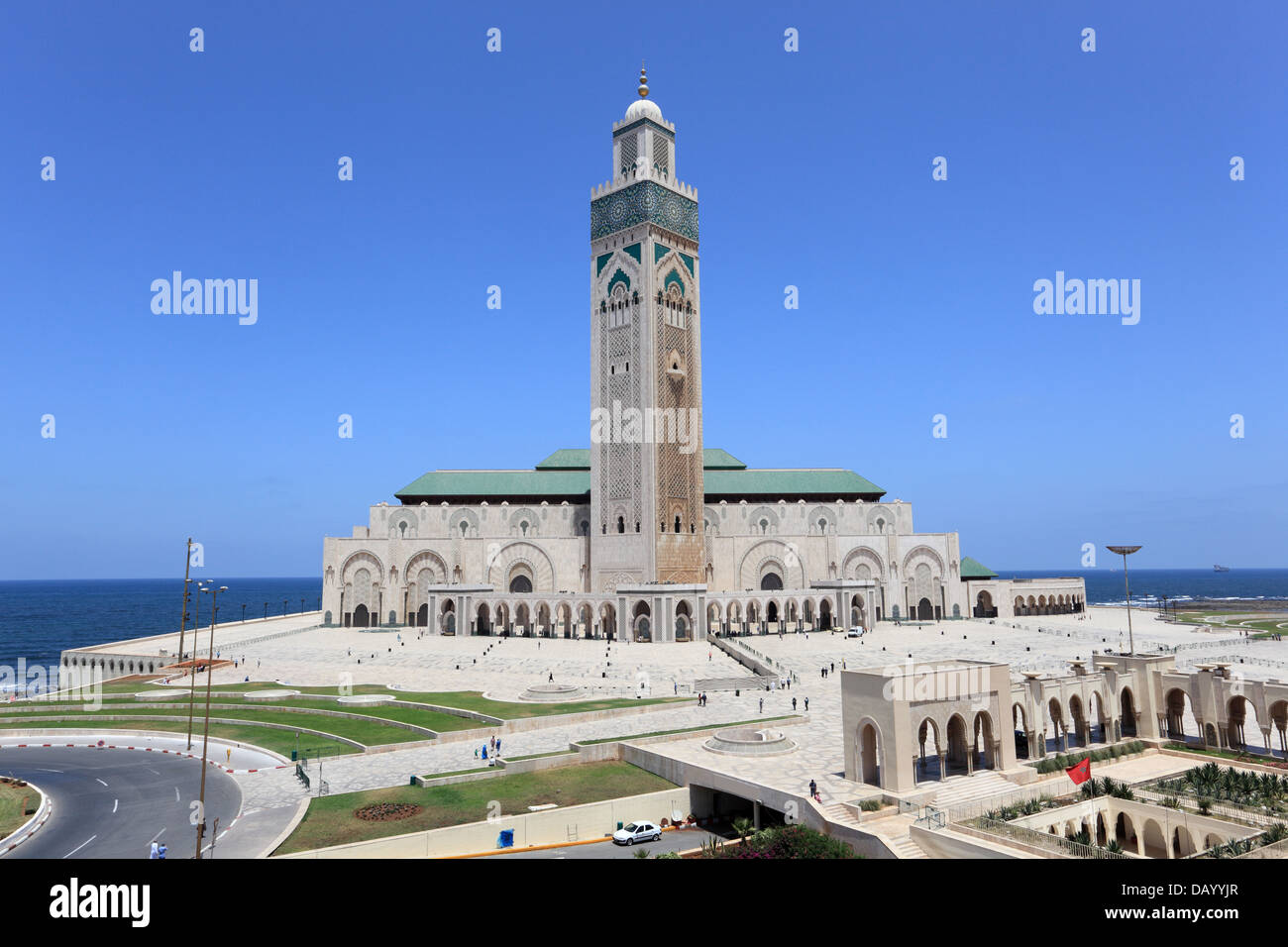 Great Mosque Hassan II in Casablanca, Morocco Stock Photo - Alamy