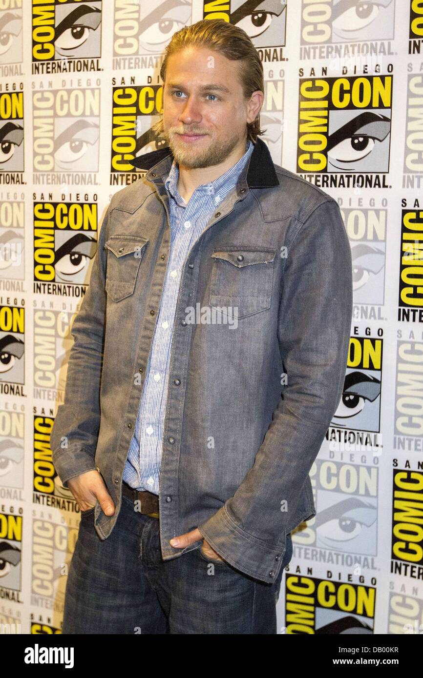San Diego, California, USA. 21st July, 2013. Actor CHARLIE HUNNAM (Sons ...