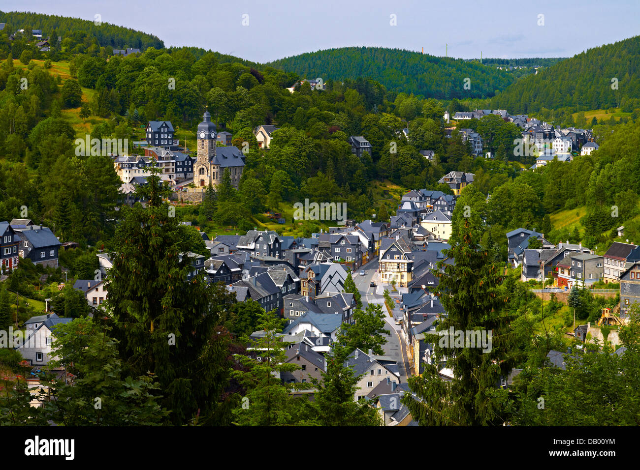 Lauscha, Thuringian Forest, Thuringia, Germany Stock Photo - Alamy