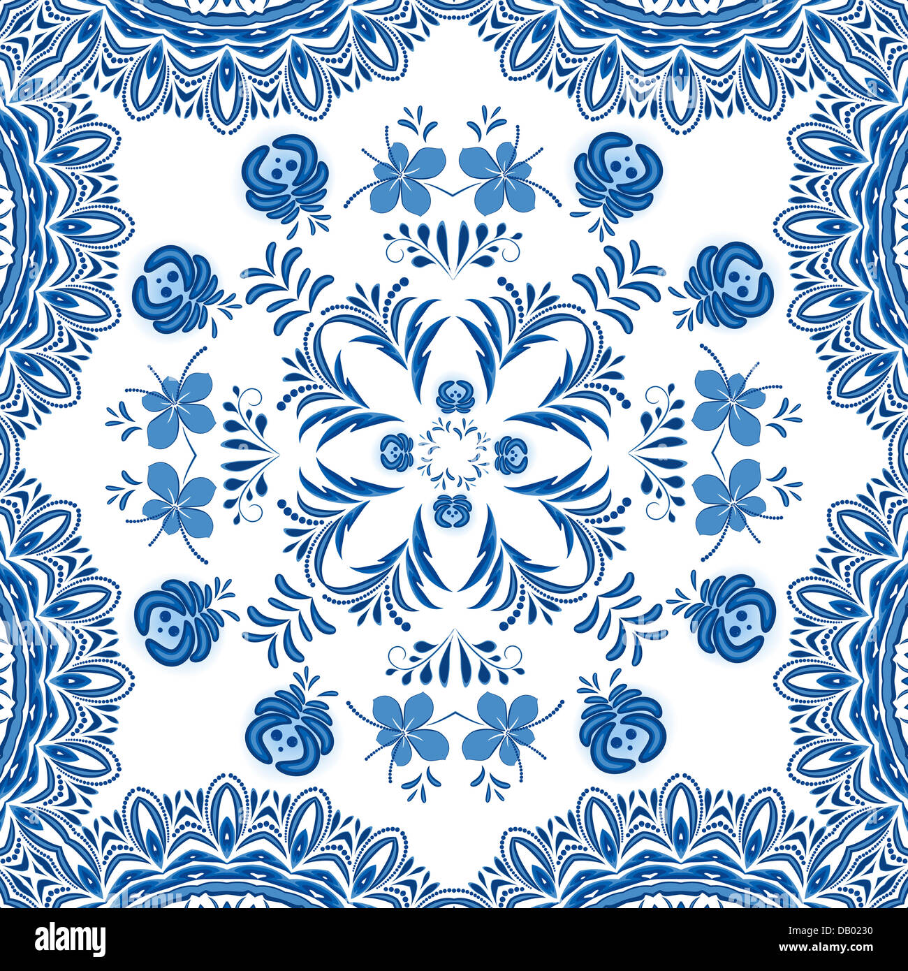 Rococo style floral design hi-res stock photography and images - Alamy