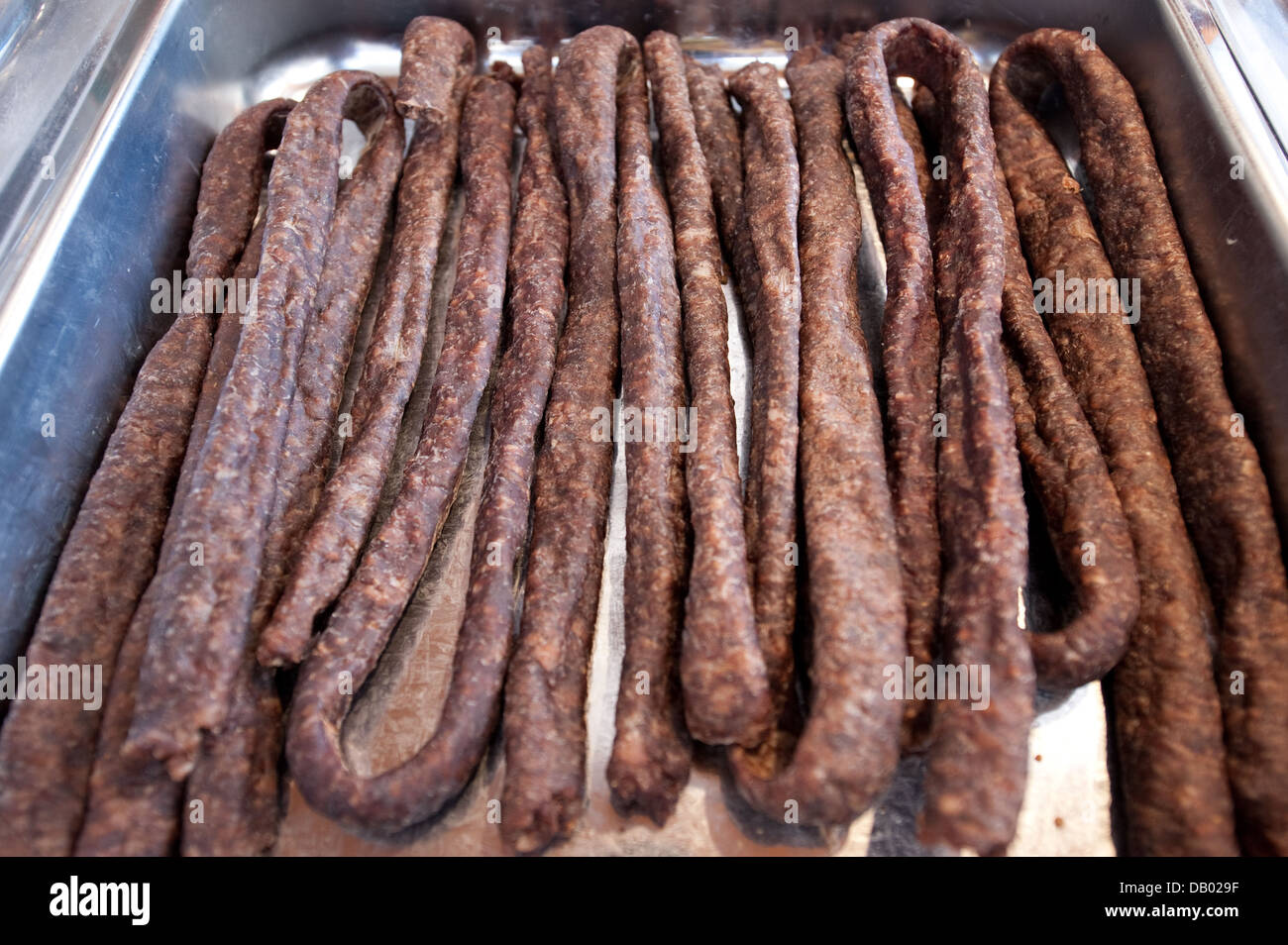Dry wors, Victoria & Alfred Waterfront, Cape Town, South Africa Stock ...