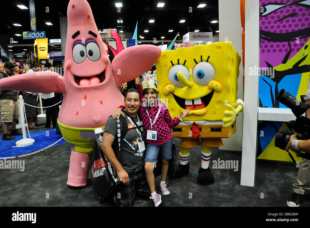 Sponge Bob-Fans auf der San Diego Comic-Con International. San Diego ...