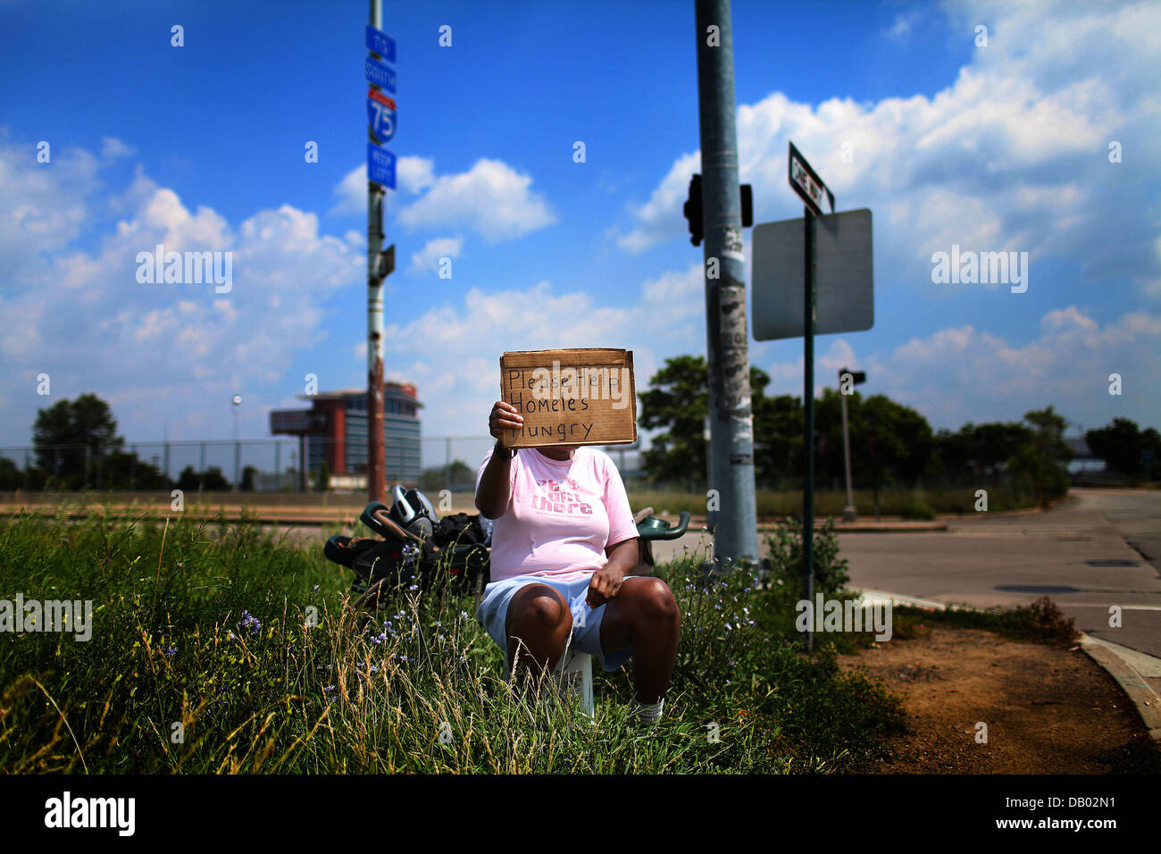 Detroit homeless hi-res stock photography and images - Alamy