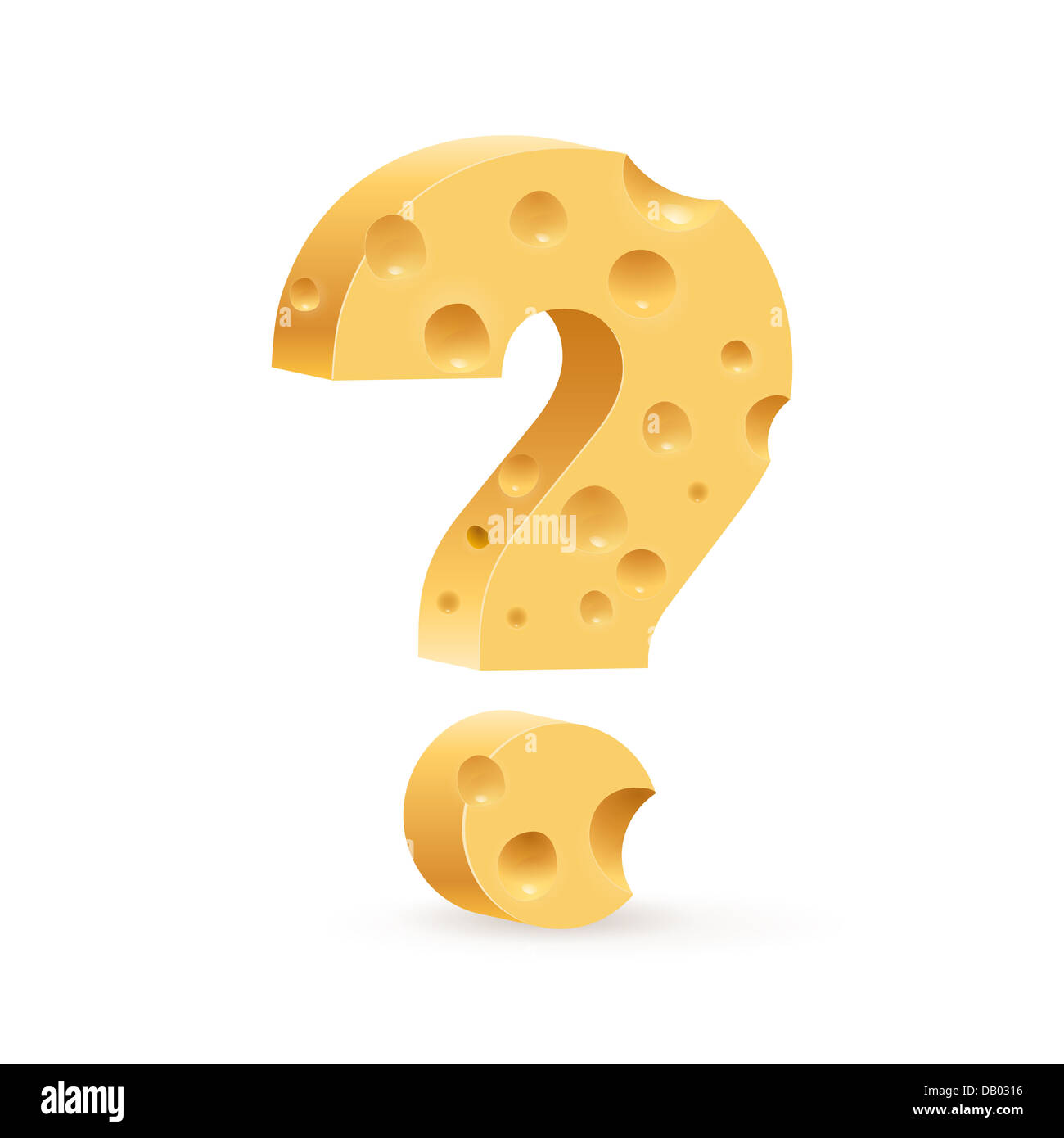 Sign of question. Illustration on white background for design Stock ...