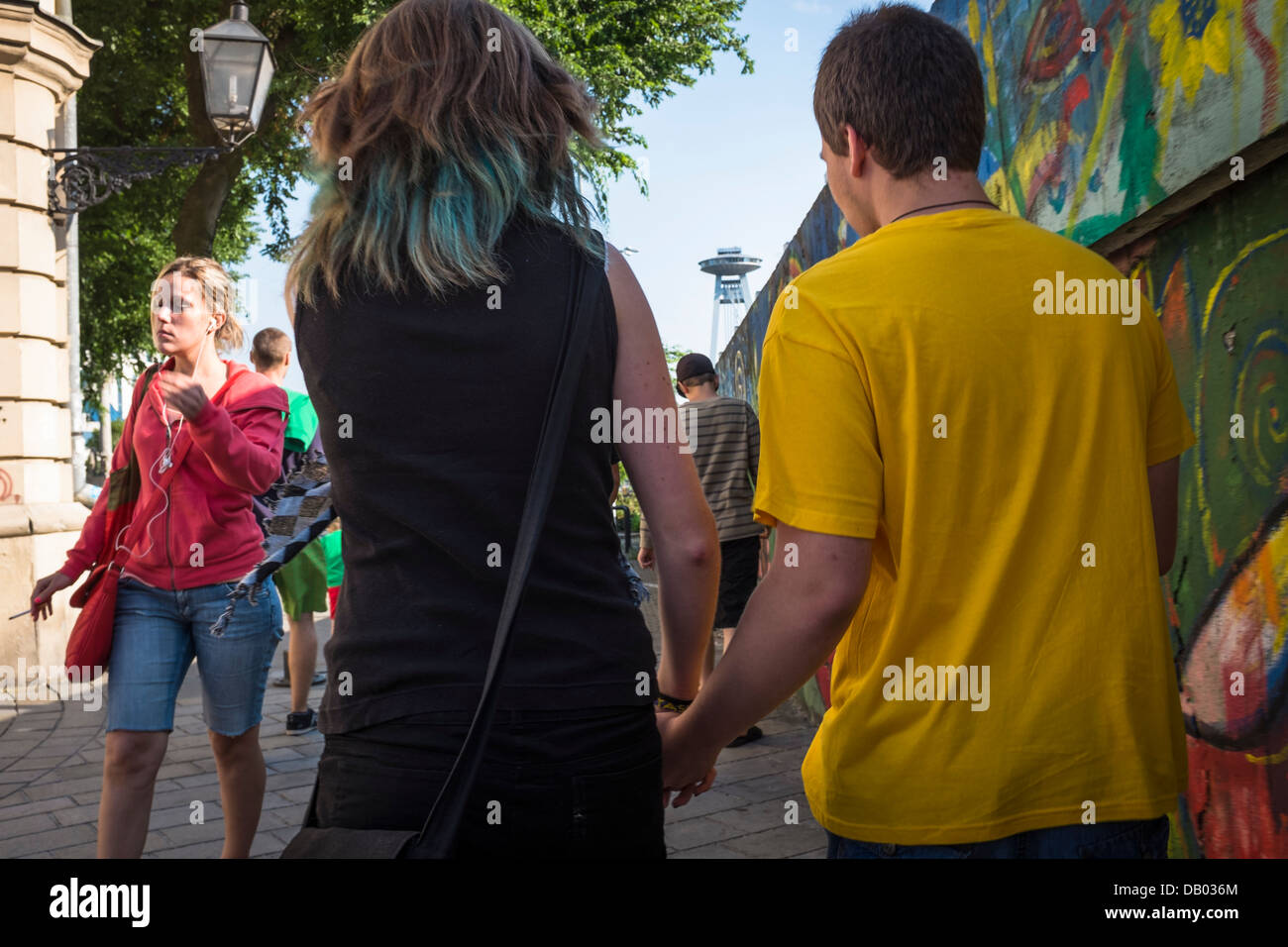 Summer street hi-res stock photography and images - Alamy