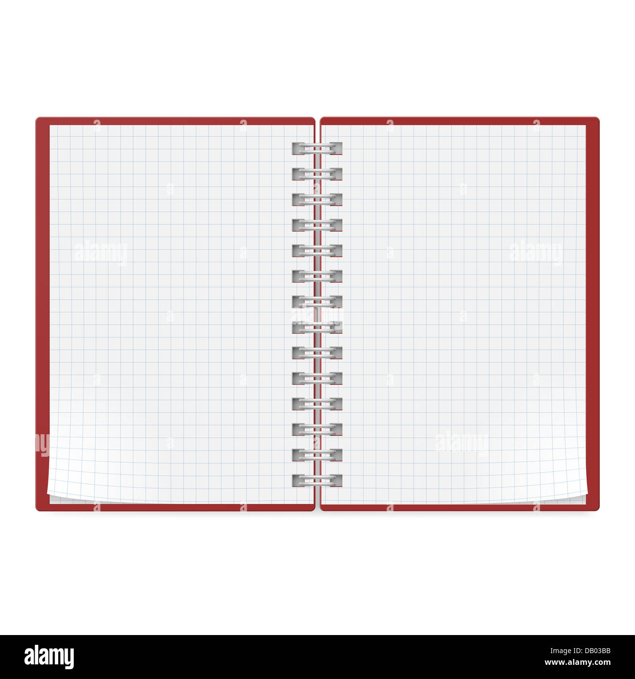 Notebook. Illustration on white background for design Stock Photo - Alamy