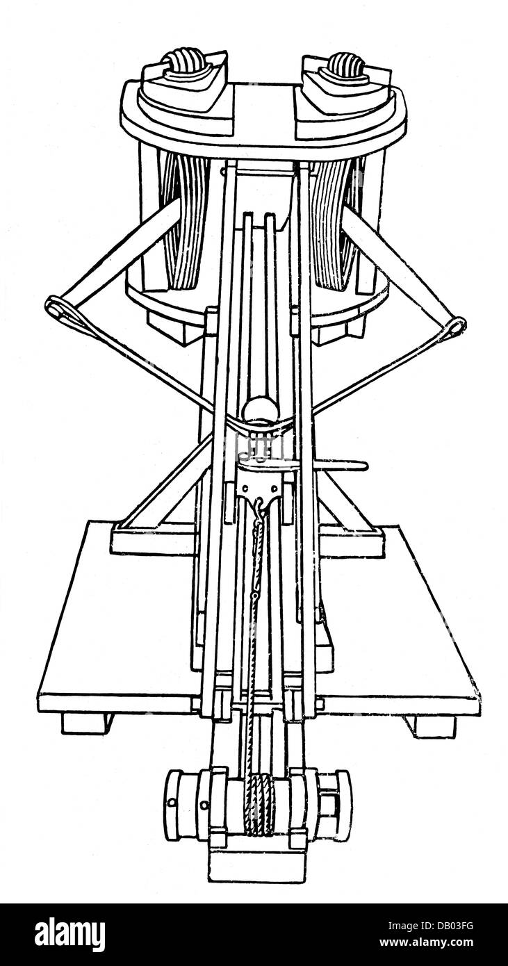 Roman Ballista Blueprints