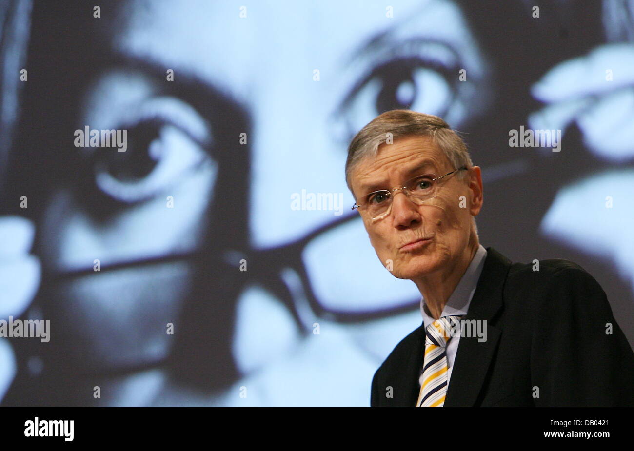 CEO of HypoVereinsbank (HVB) Wolfgang Sprissler pictured at the HVB ...