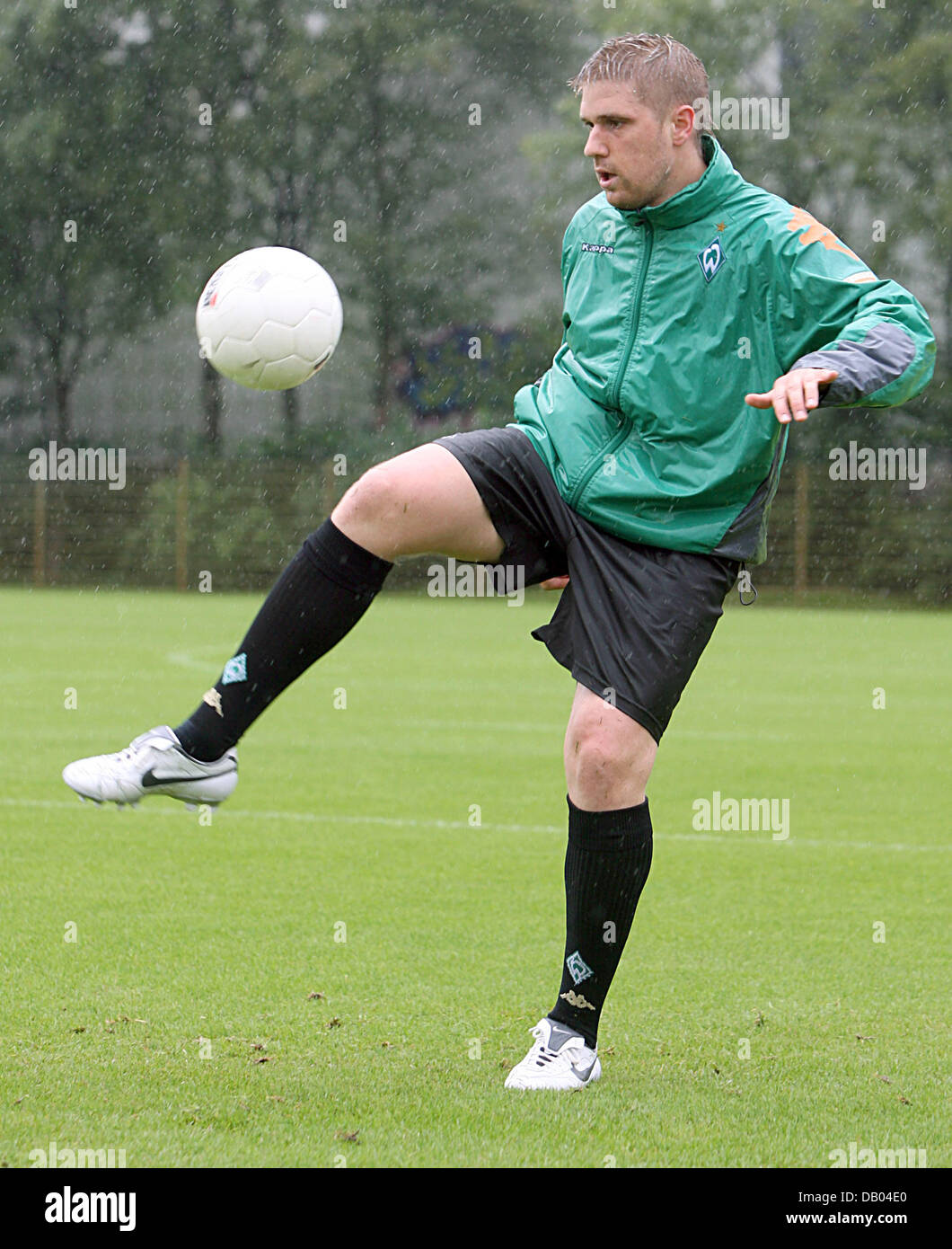 Croatian soccer pro Ivan Klasnic of Werder Bremen is pictured during a ...
