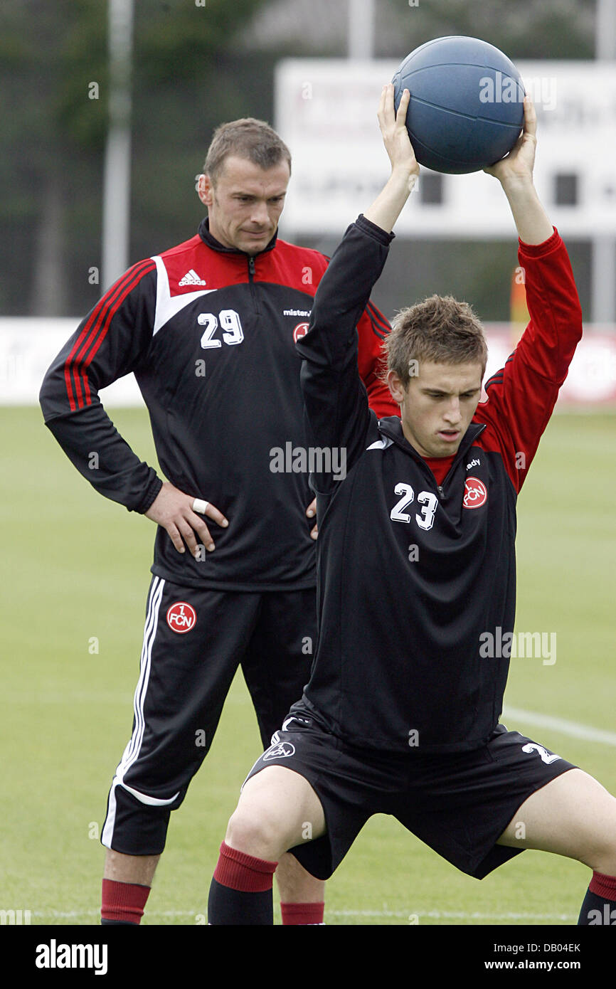 New arrival of Bundesliga club 1. FC Nuremberg, Czech goalie Jaromir ...