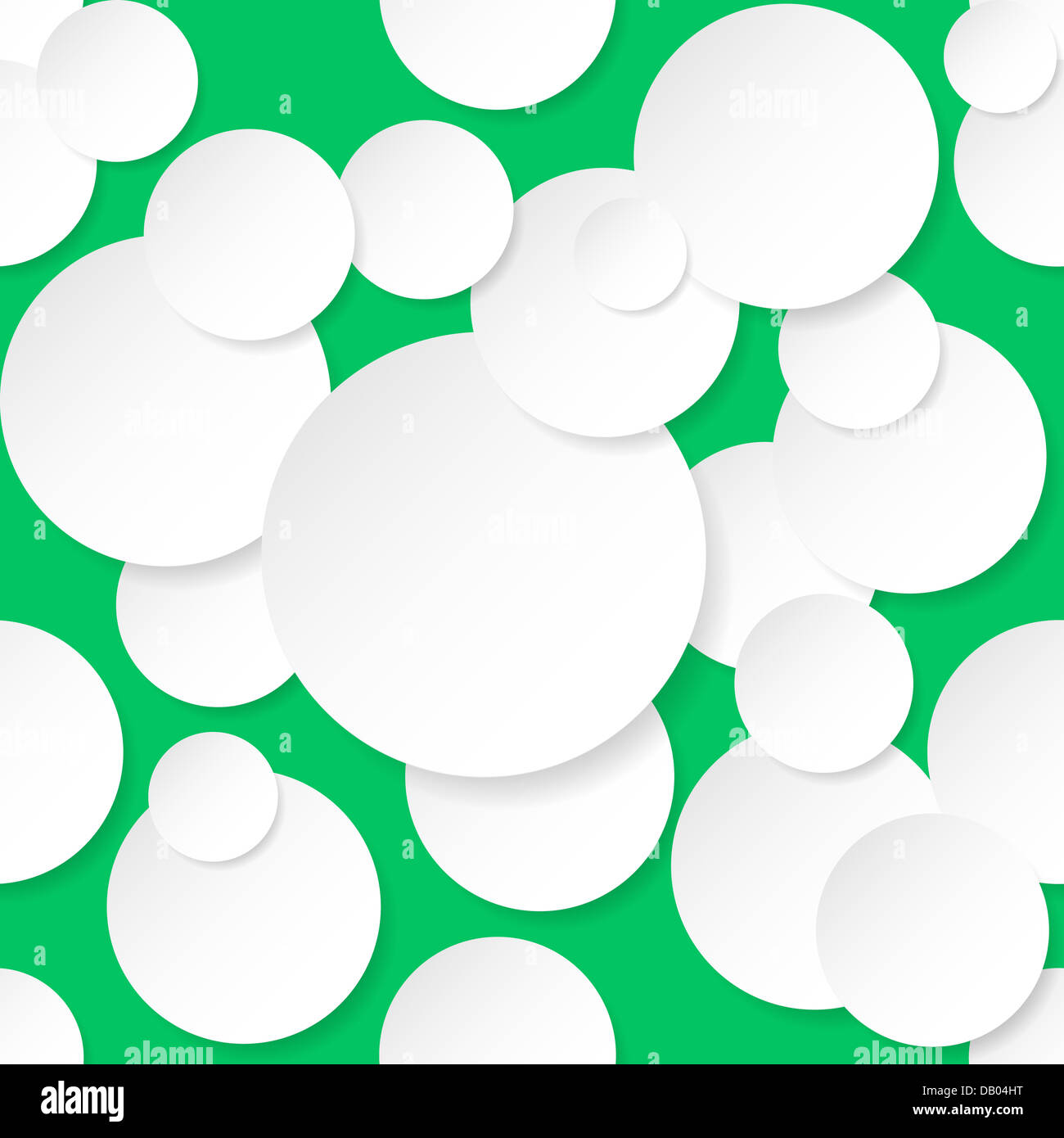 Seamless texture circles. Illustration for design on green background ...