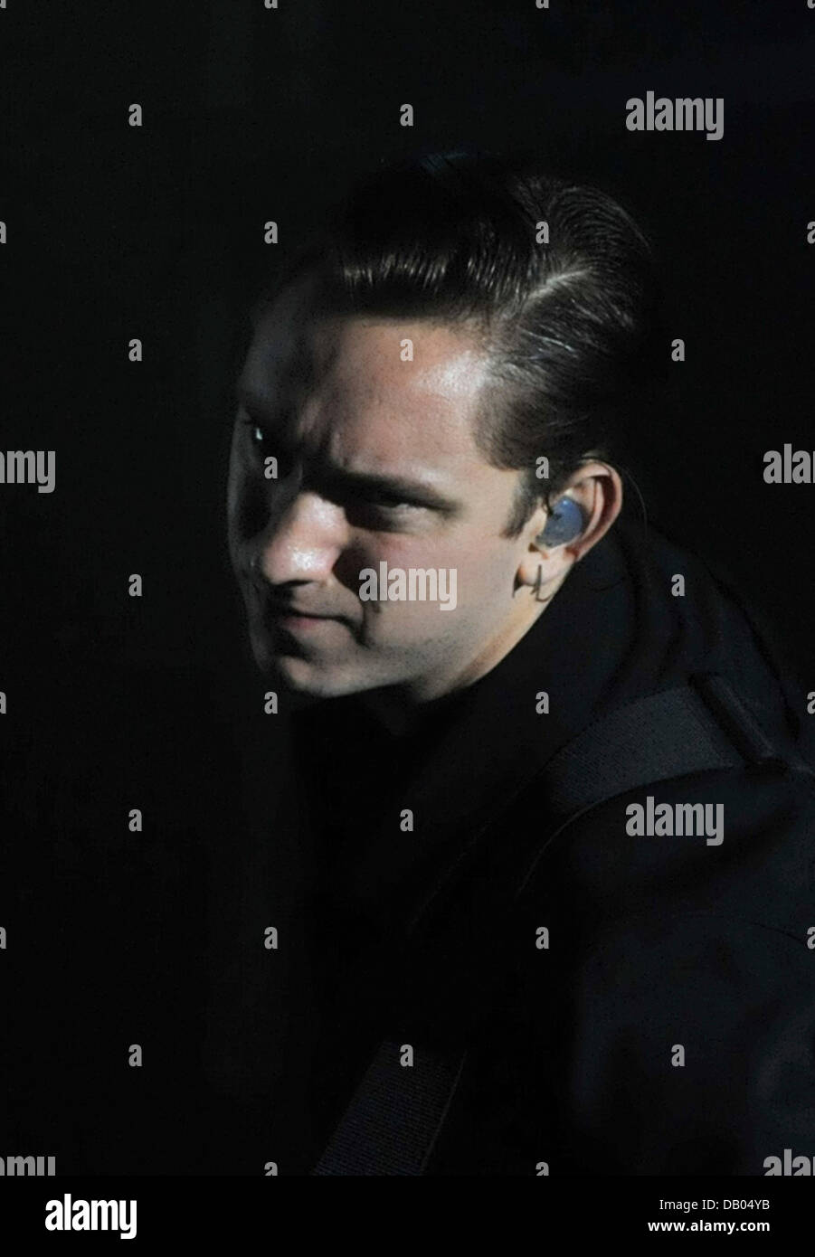 Bassist of the British group XX Oliver Sim performs during the ...