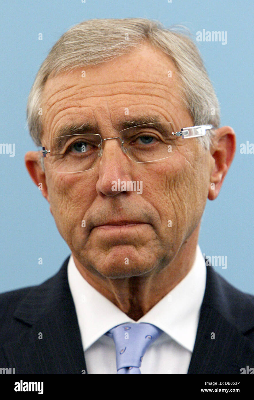 Danish Minister of Transport Flemming Hansen pictured at a press ...