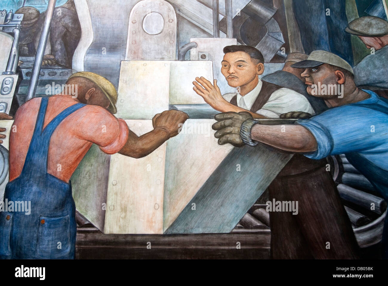 Diego Rivera Detroit Institute Of Art Industrial Murals Detroit