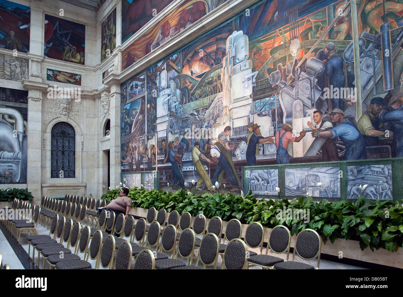 Diego Rivera Detroit Institute Of Art Industrial Murals Detroit