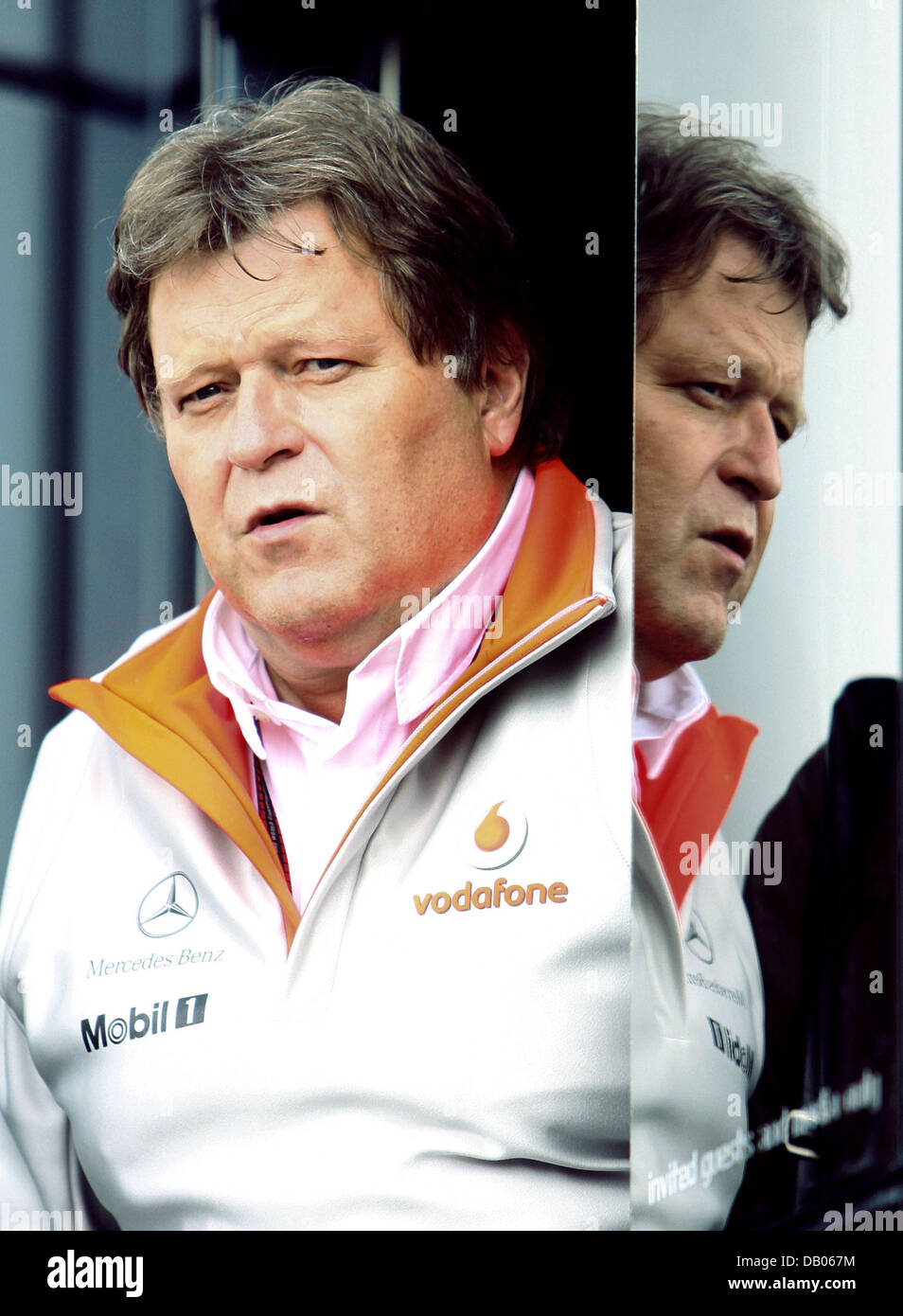 German Mercedes motorsports director Norbert Haug is pictured at the ...