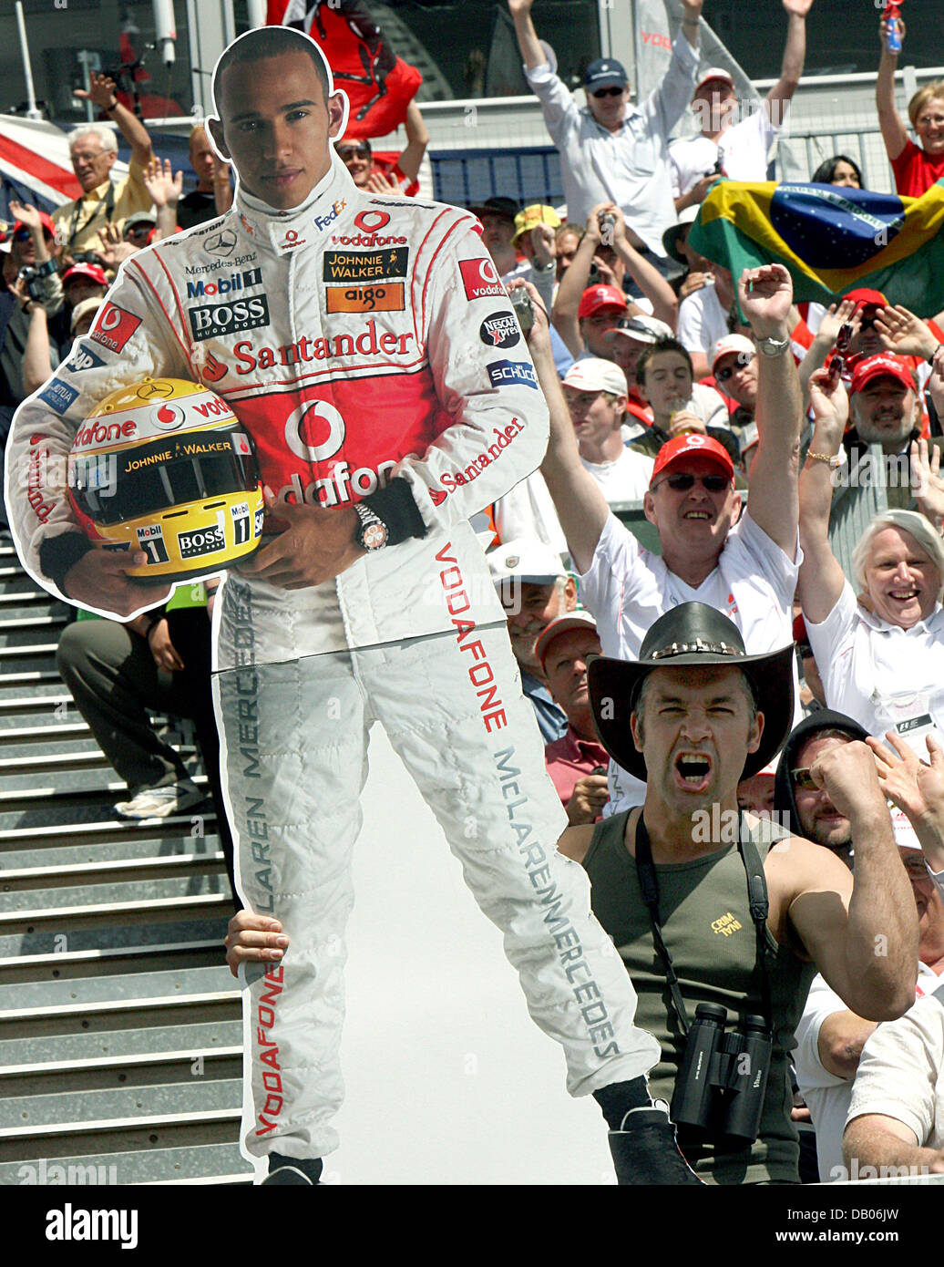 Lewis hamilton 2007 silverstone hi-res stock photography and images - Alamy