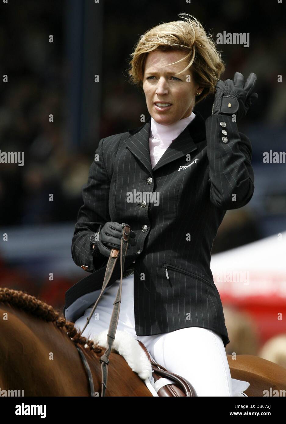 German equestrian Meredith Michaels-Beerbaum pictured at the World ...