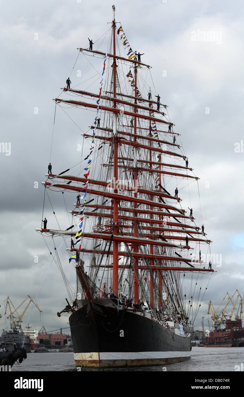 St. Petersburg, Russia. 20th July, 2013. Vintage Russian fishing boat ...