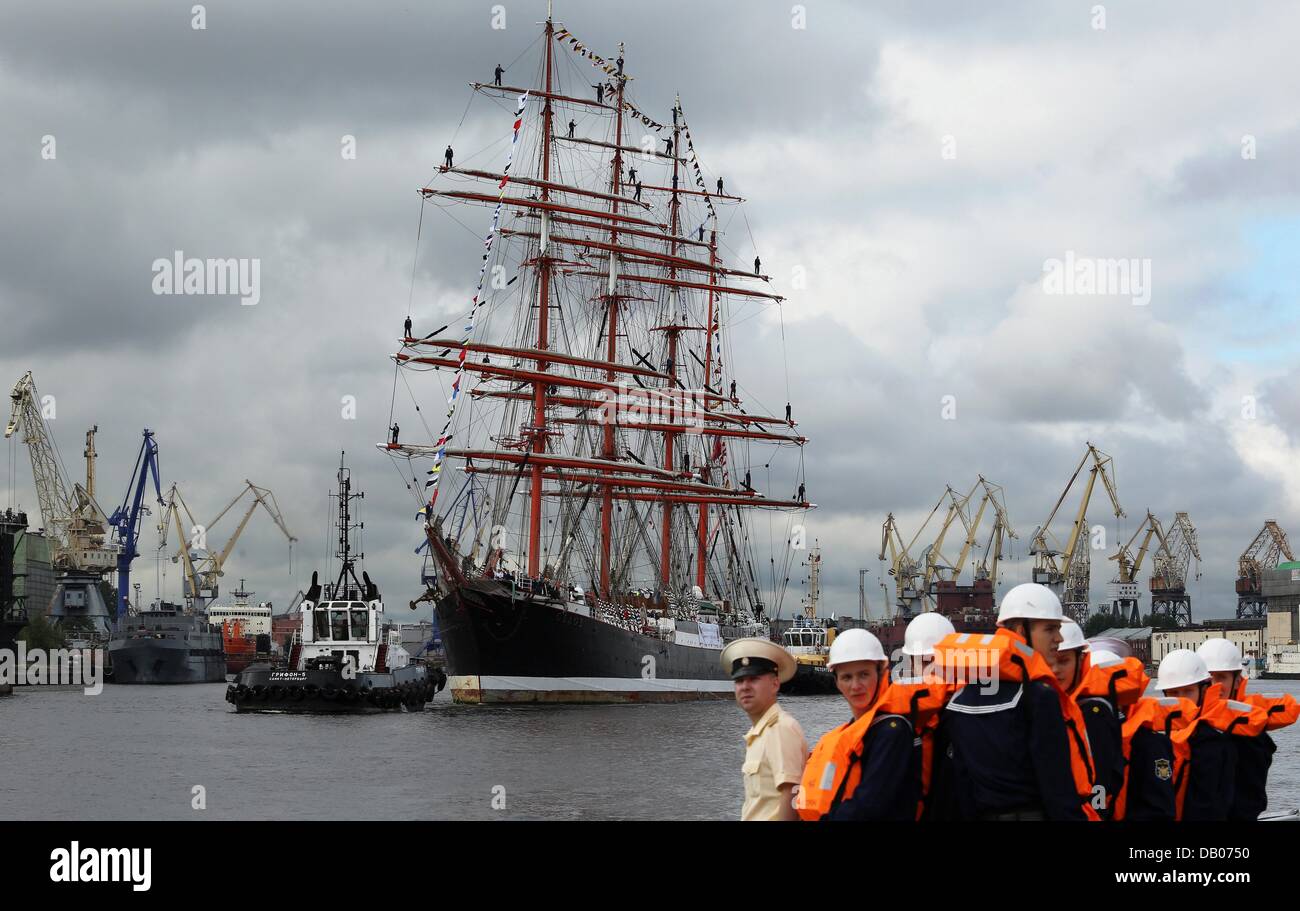 St. Petersburg, Russia. 20th July, 2013. Vintage Russian fishing boat ...