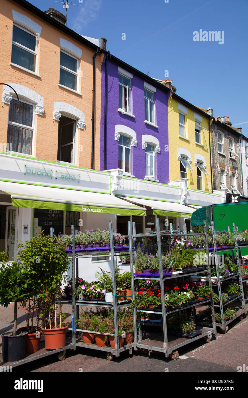 Northcote Rd in Battersea- London UK Stock Photo - Alamy
