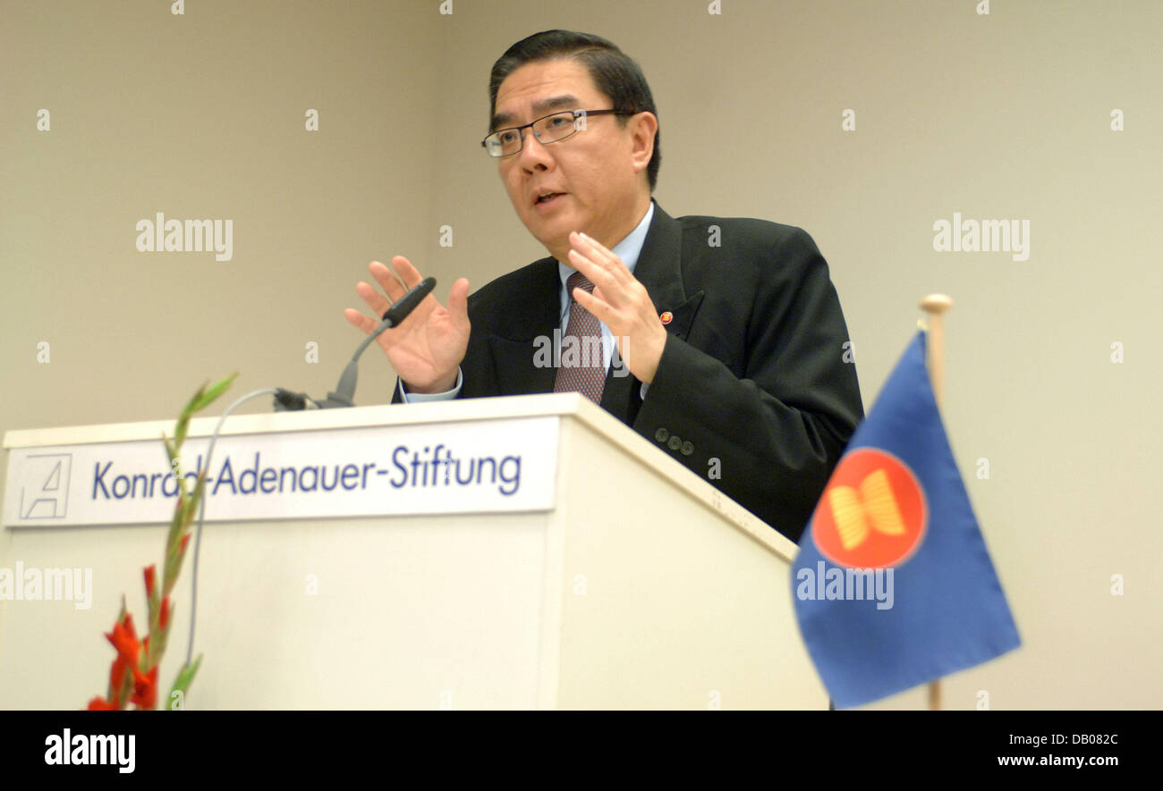 Association of Southeast Asian Nations (ASEAN) Secretary General Ong ...