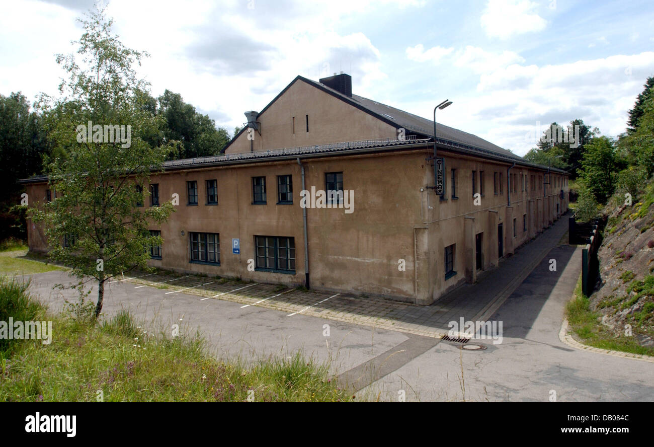 The picture shows the cinema at the Ordensburg Vogelsang castle which ...