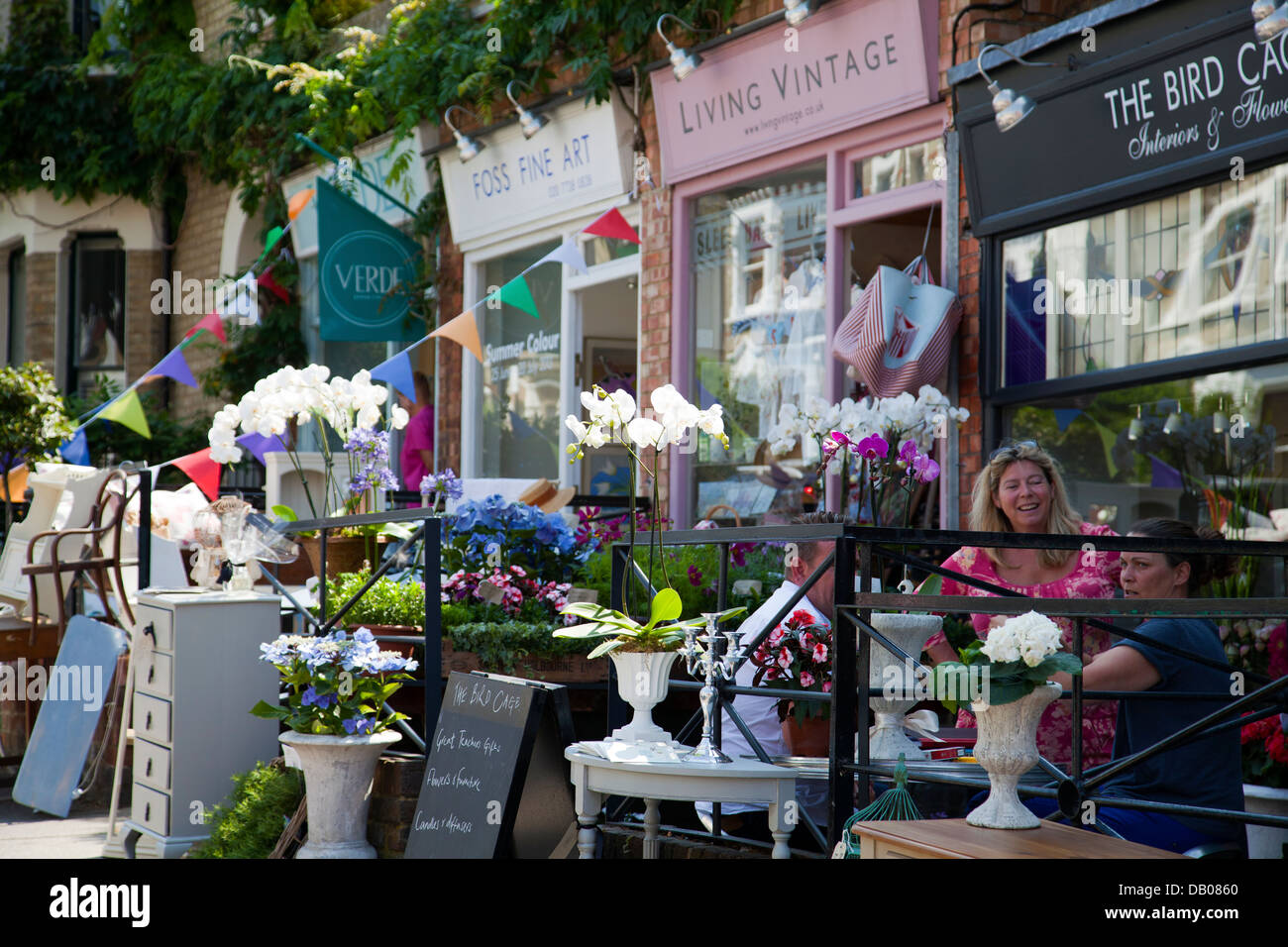 Northcote Rd in Battersea- London UK Stock Photo - Alamy