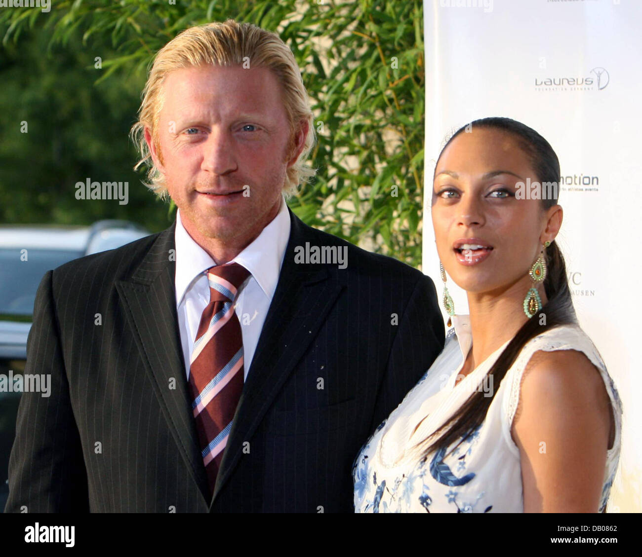 Boris becker and lilly kerssenberg hi-res stock photography and images ...