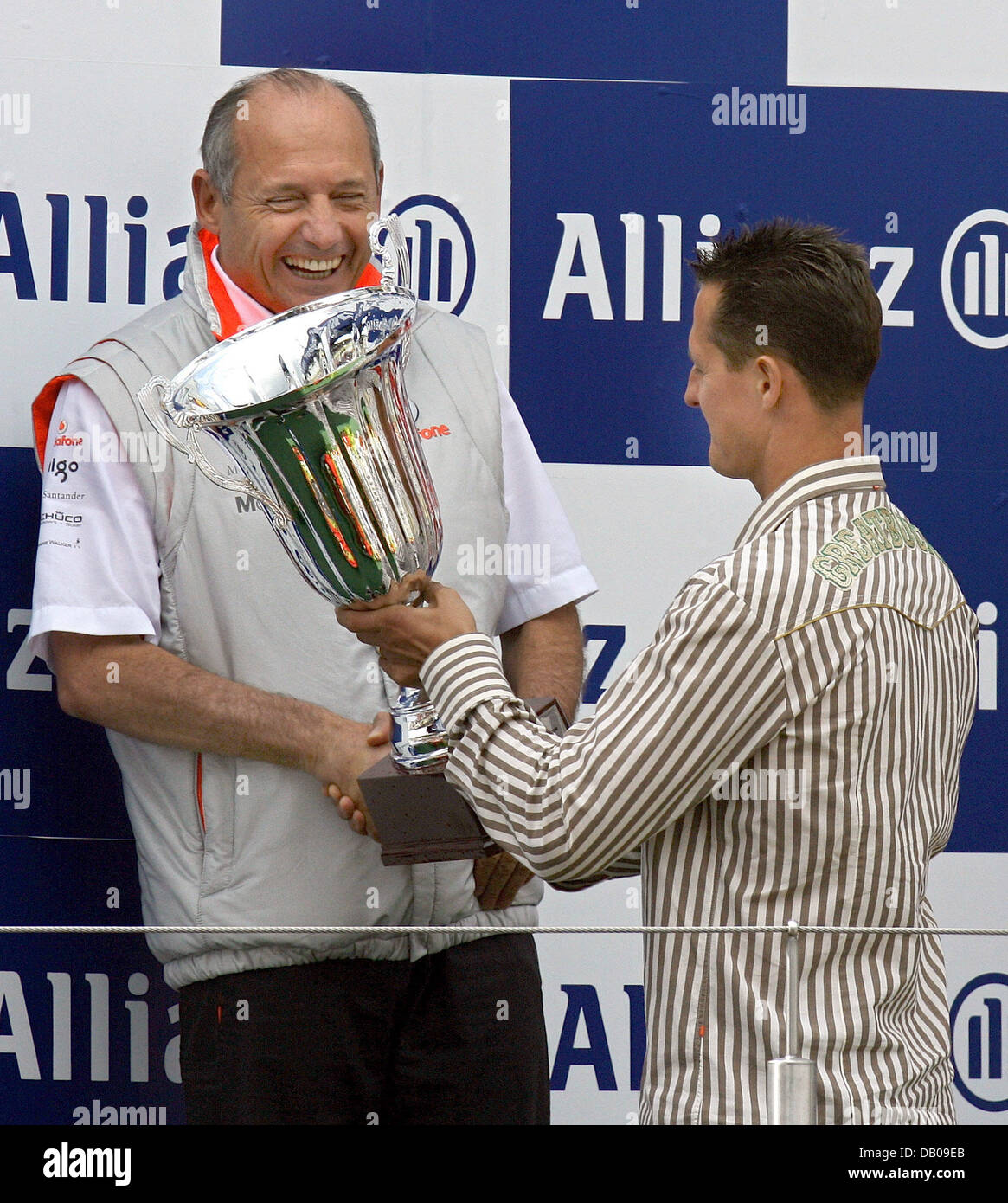 Former Formula One World Champion, German Michael Schumacher of Ferrari ...