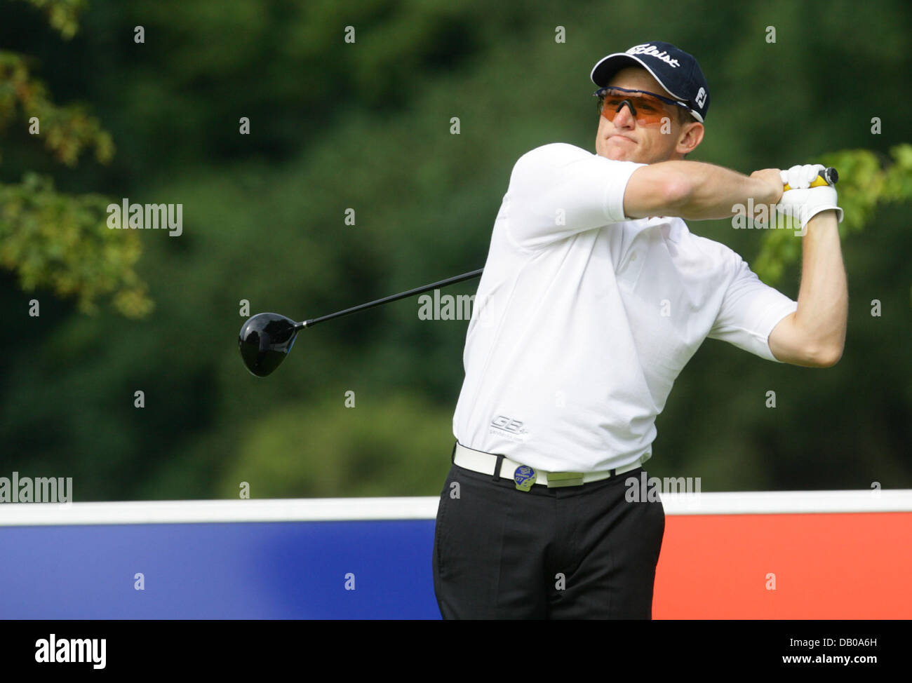 German golf player Gary Birch jr. shown in action during the 'Deutsche ...
