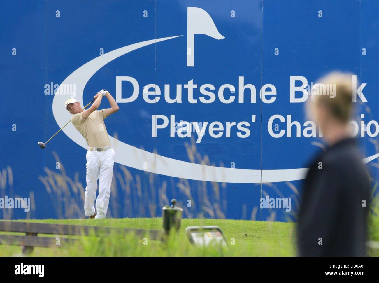 German golf player Marcel Siem shown in action during the 'Deutsche ...