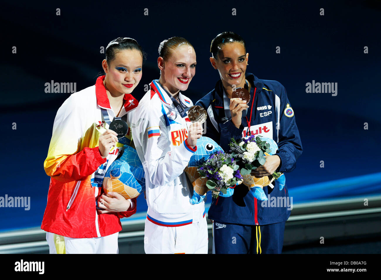 Huang Xuechen (CHN), Romashina Svetlana (RUS), Carbonell Ballestero ...