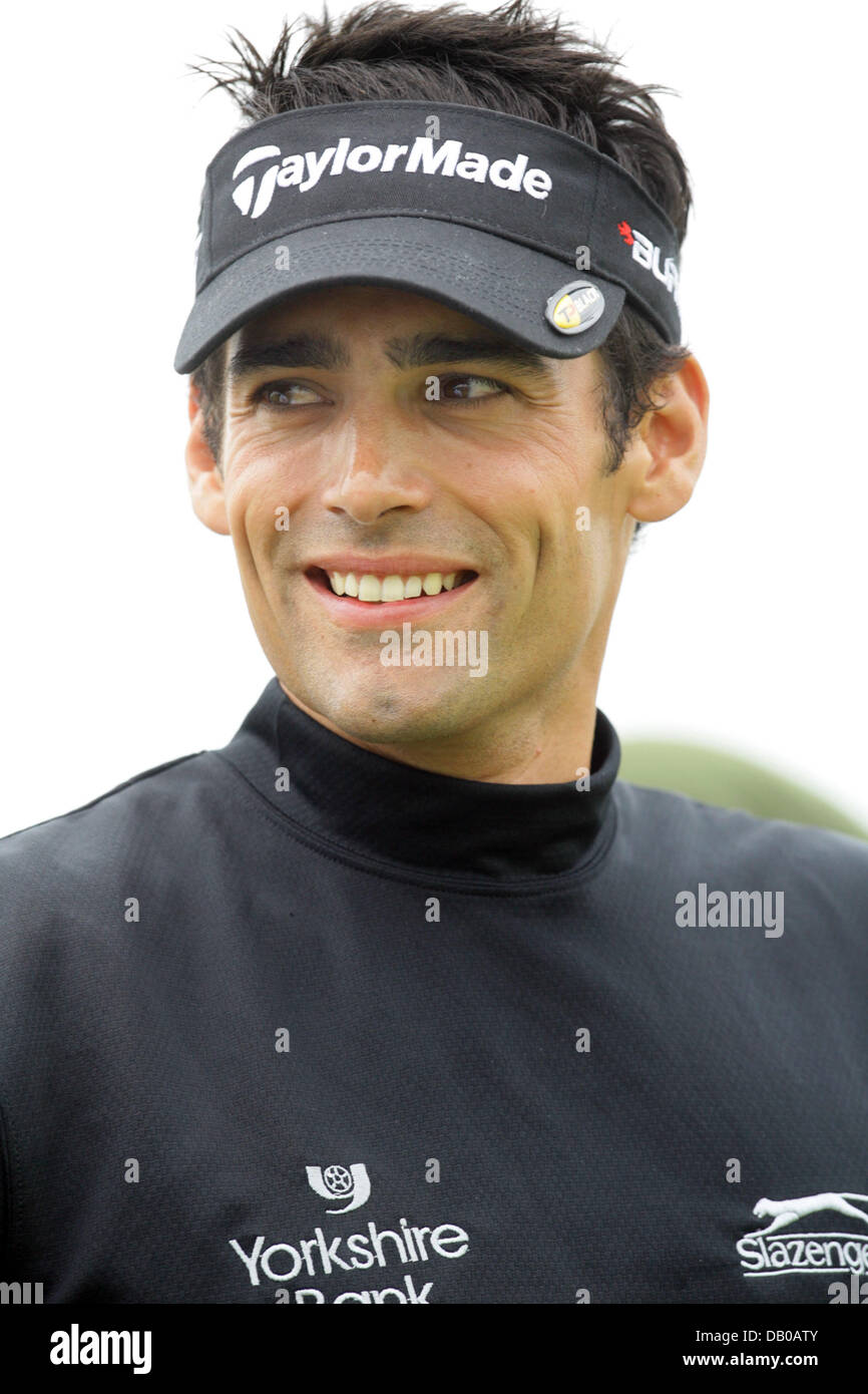 The English golf player Lee Slattery is pictured during the 'Deutsche ...