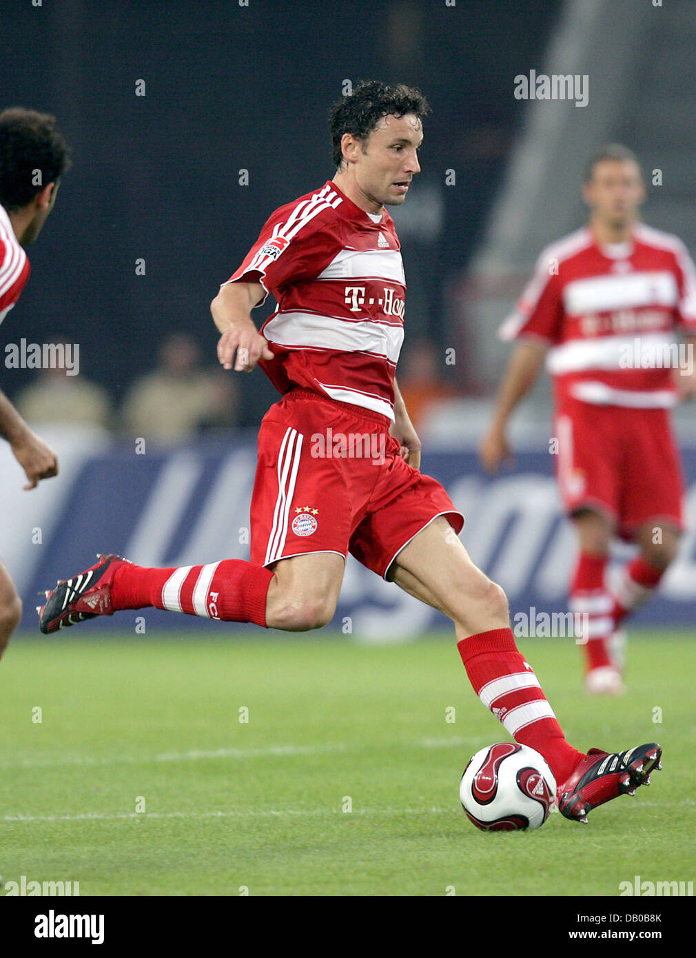 Dutch Mark van Bommel of German Bundesliga club FC Bayern Munich is ...