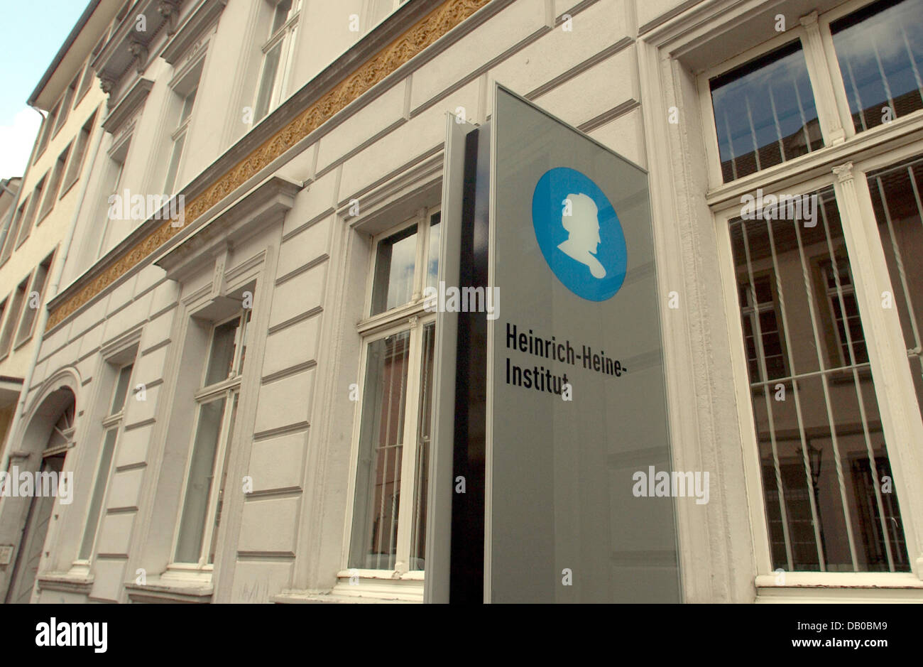 The picture shows the Heinrich-Heine-Institute in Duesseldorf, Germany ...