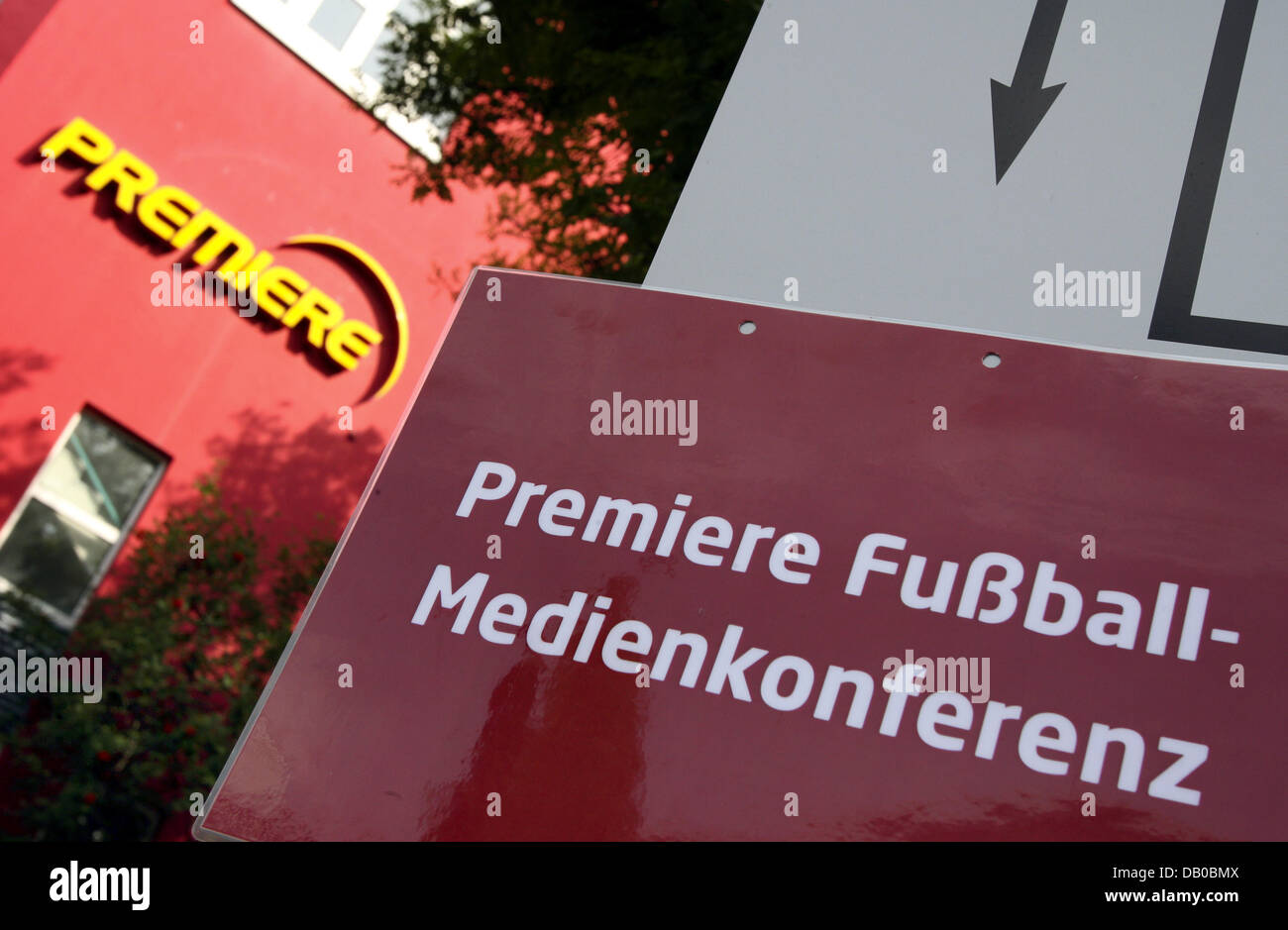 The picture shows the headquarters of pay-TV broadcaster 'Premiere' in ...
