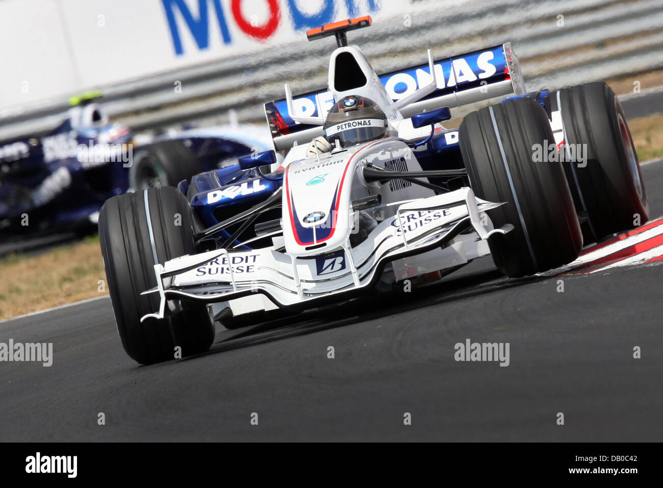 German Formula One pilot Nick Heidfeld of BMW is shown in action during ...