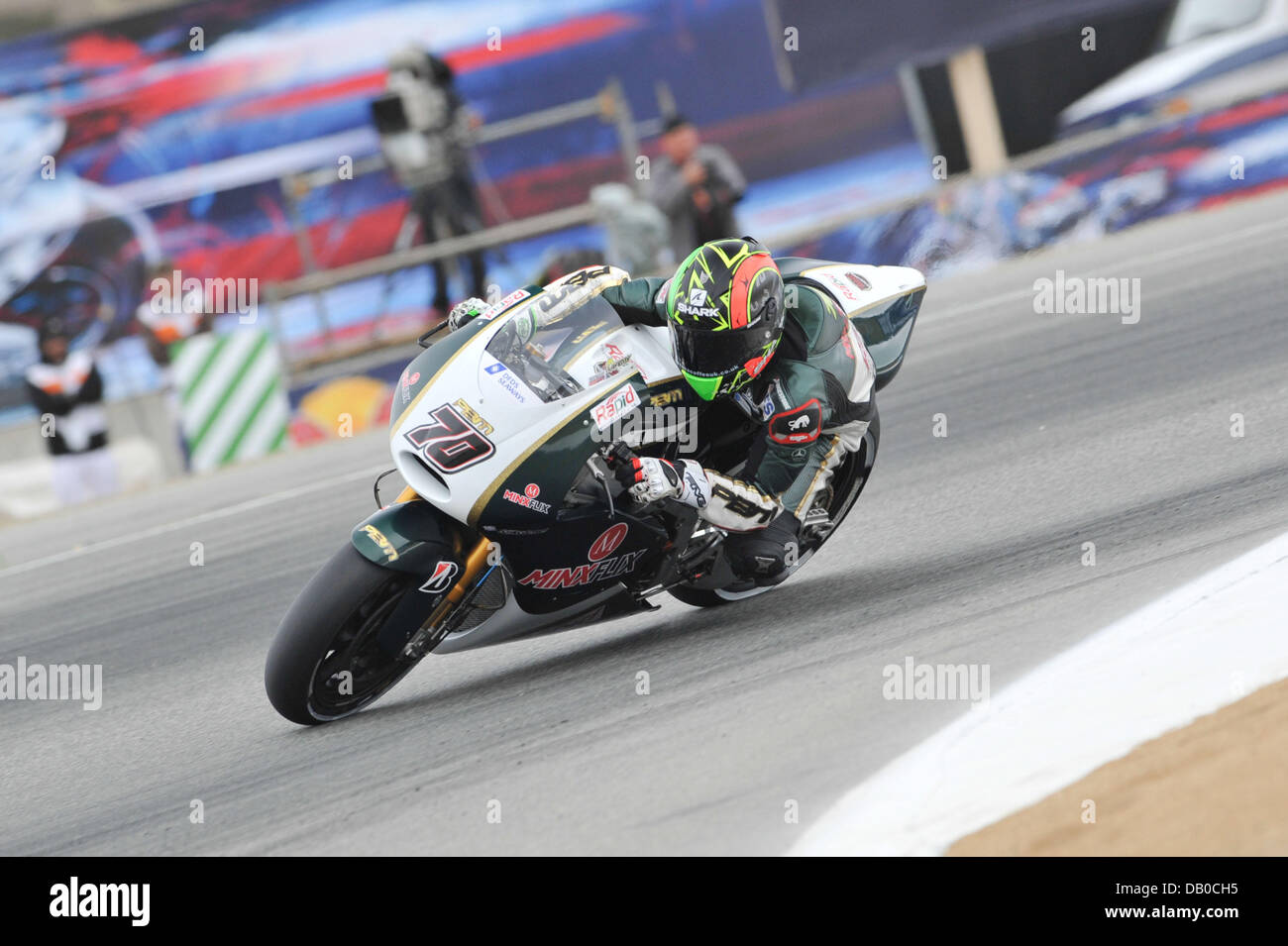 Monterey, California, USA. 20th July, 2013. Paul Bird Motorsport Rider ...