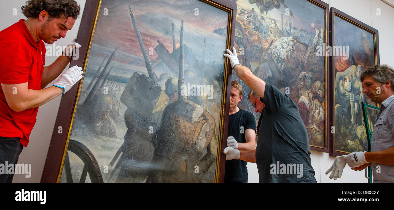 Otto Dix The War Otto Dix's 'apocalyptic' Depictions Of Life On