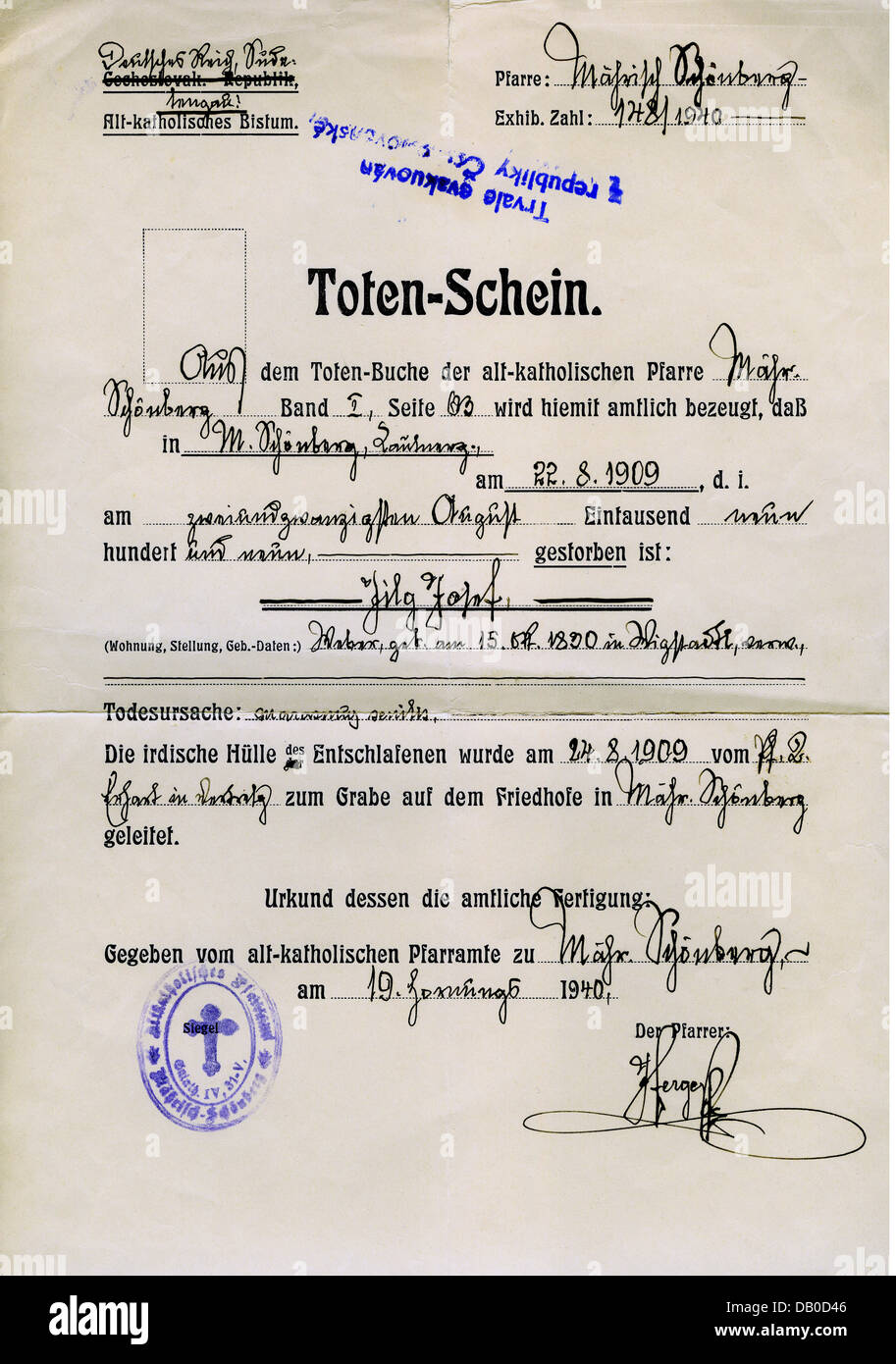 1940 german stamps hi-res stock photography and images - Alamy