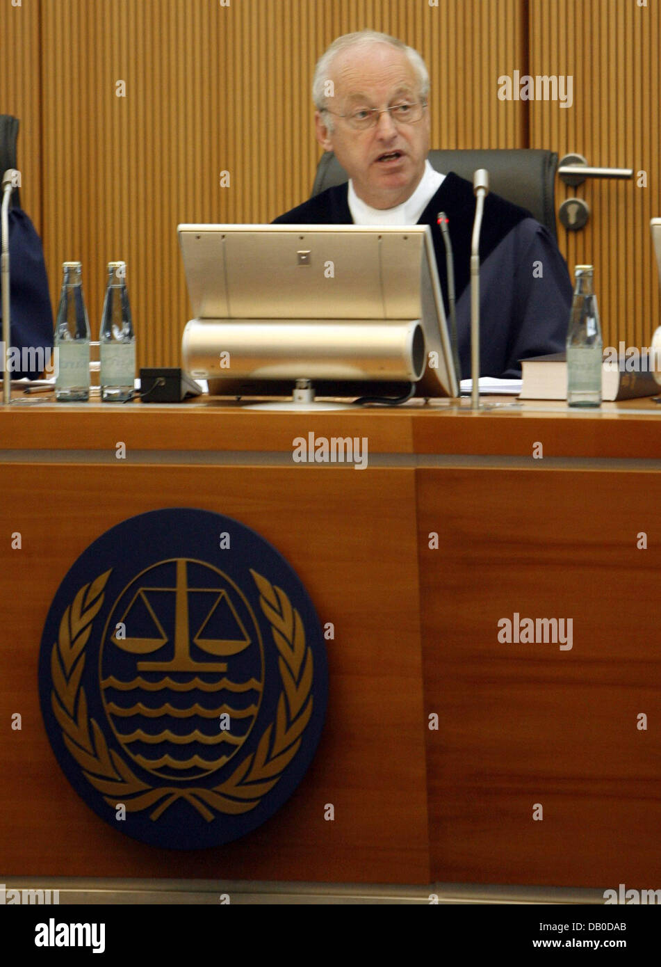 The German judge of the 'International Tribunal for the Law of the Sea ...