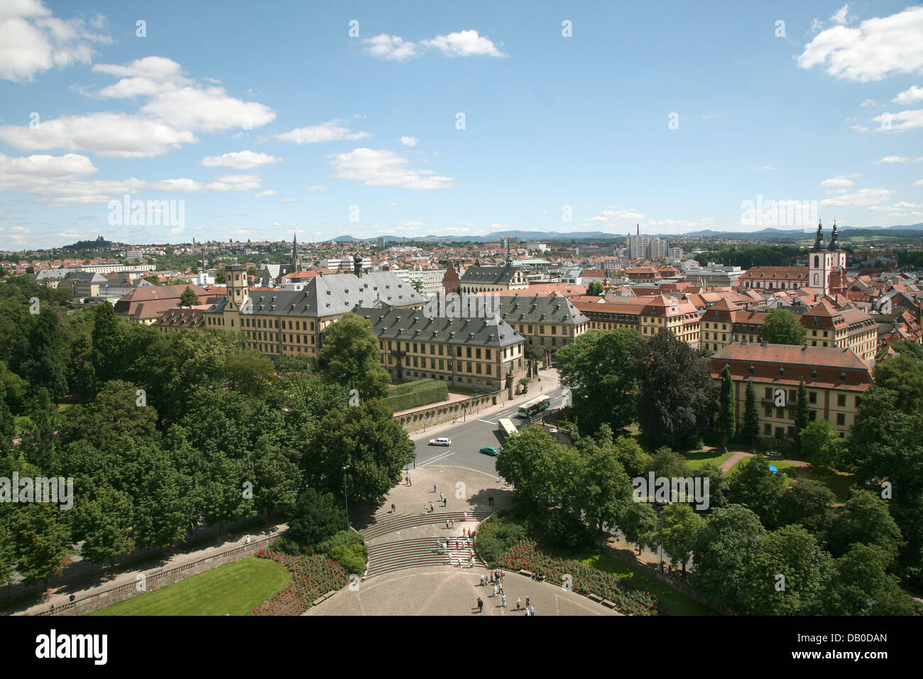 The picture shows the inner city and the castle, build from 1706 until ...